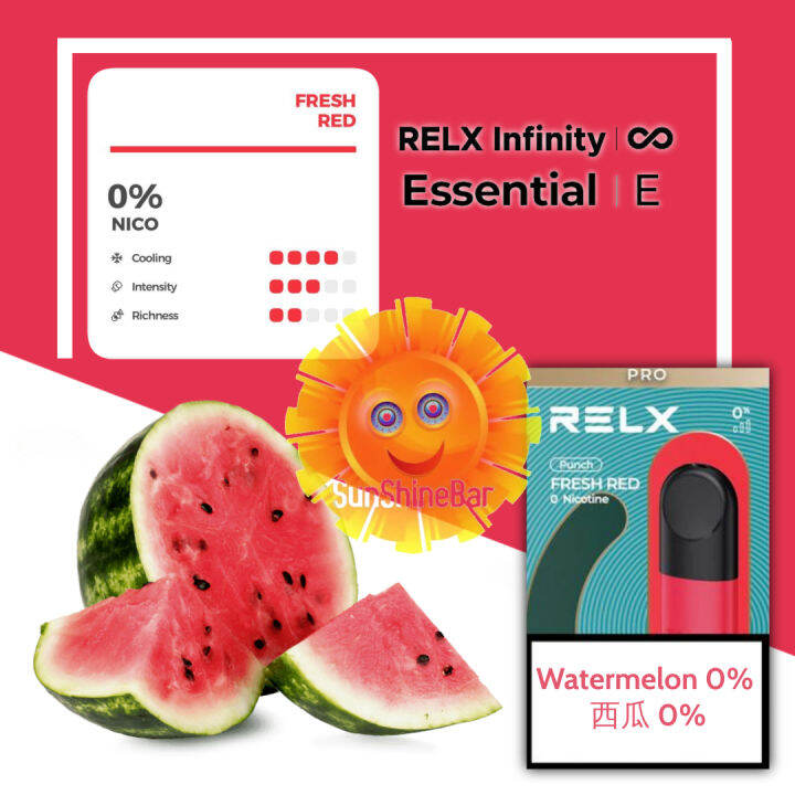 RELX Infinity Refill Flavor Pods Fresh Red 0 Nico | Lazada PH
