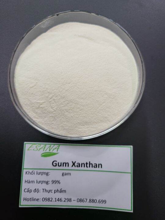 Xanthan Gum (99%) chất làm đặc kẹo cao su trong suốt có độ nhớt cao ...