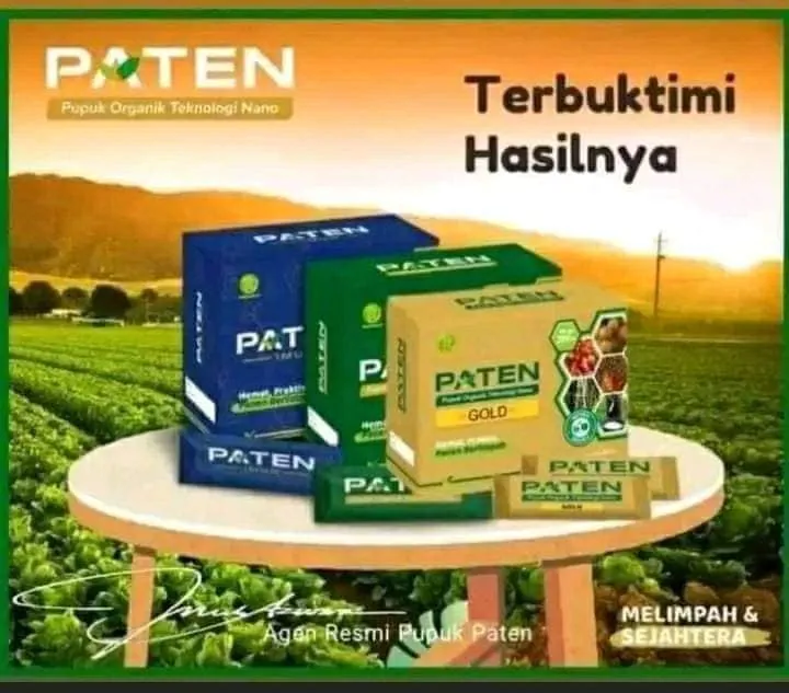PUPUK ORGANIK TEKNOLOGI NANO 1 BOX ( 24 SACHET ) PUPUK PATEN / IMUN PATEN / PUPUK GOLD | Lazada ...