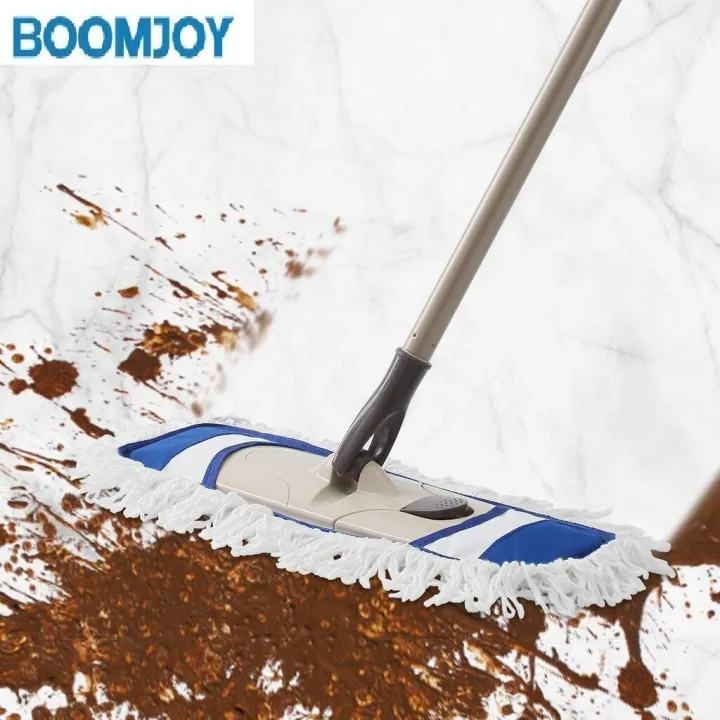 BOOMJOY 50cm Magic Hands Free Spinning Mops Set Squeeze Cleaning Tool ...