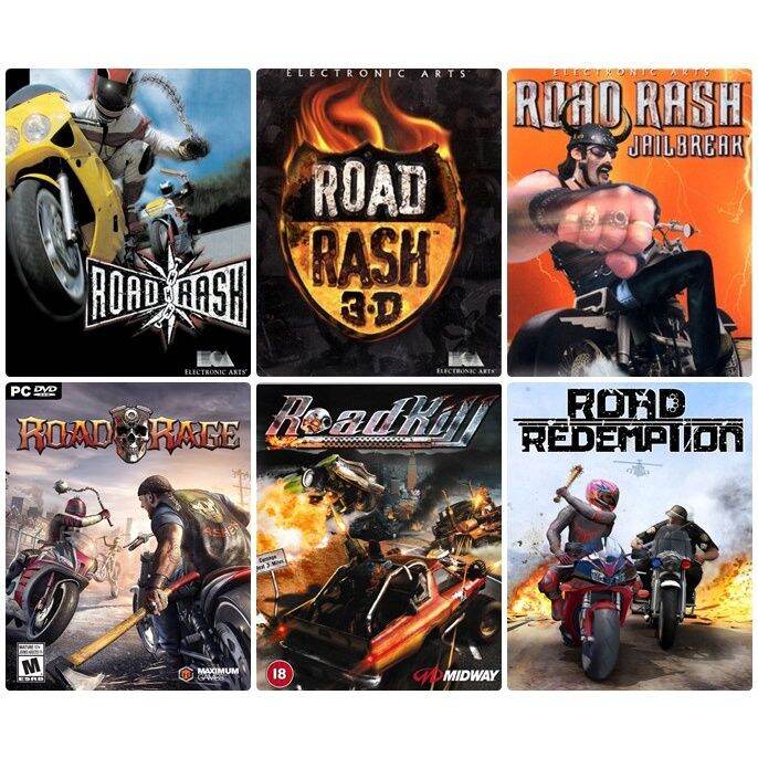 Road Rash Extreme Game Paket Lengkap SEMUA SERI untuk PC Laptop ...