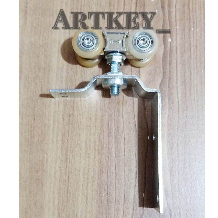 Roda rel track sliding pintu lipat/Hanger folding door alumunium ...