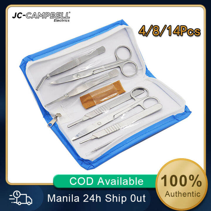 7Pcs Farm Animal Dissecting Kit Stainless Microscope Dissection Tool ...