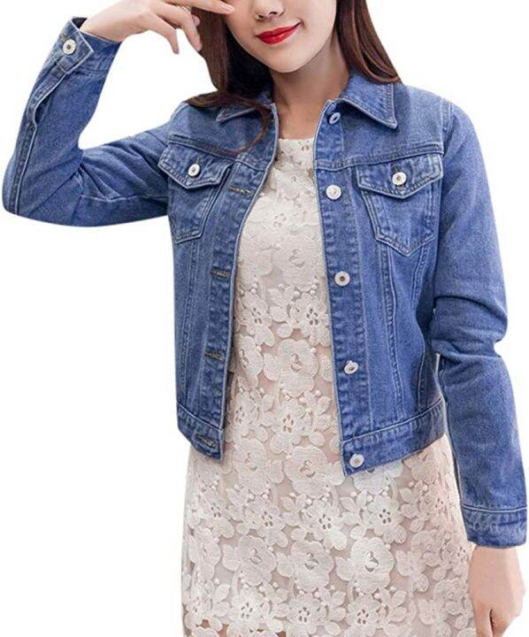 Stylish Denim jacket For Women🔥🔥🔥 | Lazada PH