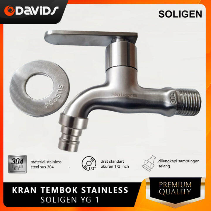 Soligen Kran Air Kamar Mandi Taman Tembok Keran Cuci Piring Dapur ...