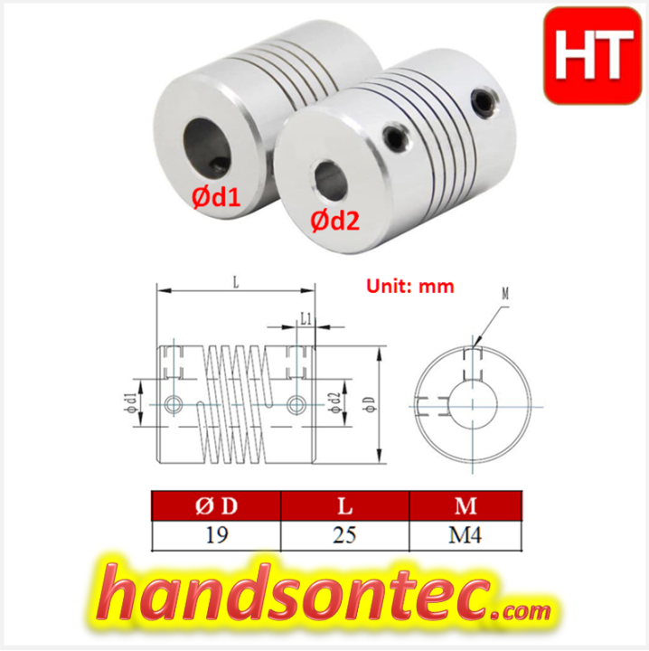Flexible Motor Coupler Stepper Motor Shaft Coupling | Lazada