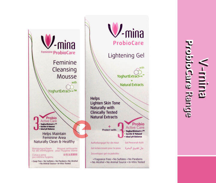V-MINA Probiocare Feminine Cleansing Mousse (100ML) / V-MINA Probiocare ...