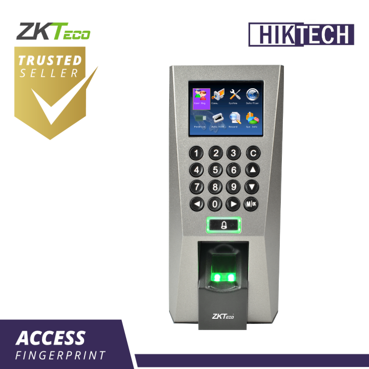 ZKTeco F18 Fingerprint Standalone Access Control (Mifare) | Lazada ZKTeco F18 Fingerprint Standalone Access Control (Mifare) | Lazada