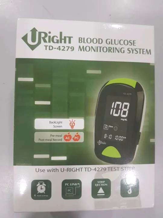 Uright Blood Glucose Meter | Lazada