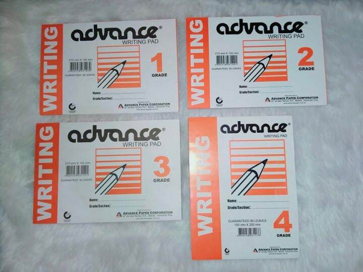 Advance Writing Pad for Grade 1 , Grade 2 , Grade 3 and Grade 4 | Lazada PH
