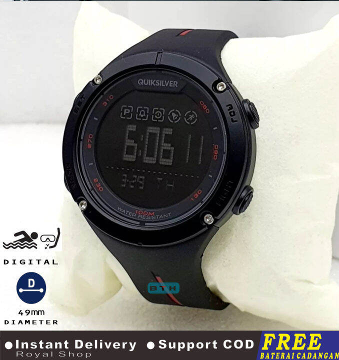 Jam Tangan Sport Pria Digital Watch / Jam Tangan Strap Karet Anti Air ...