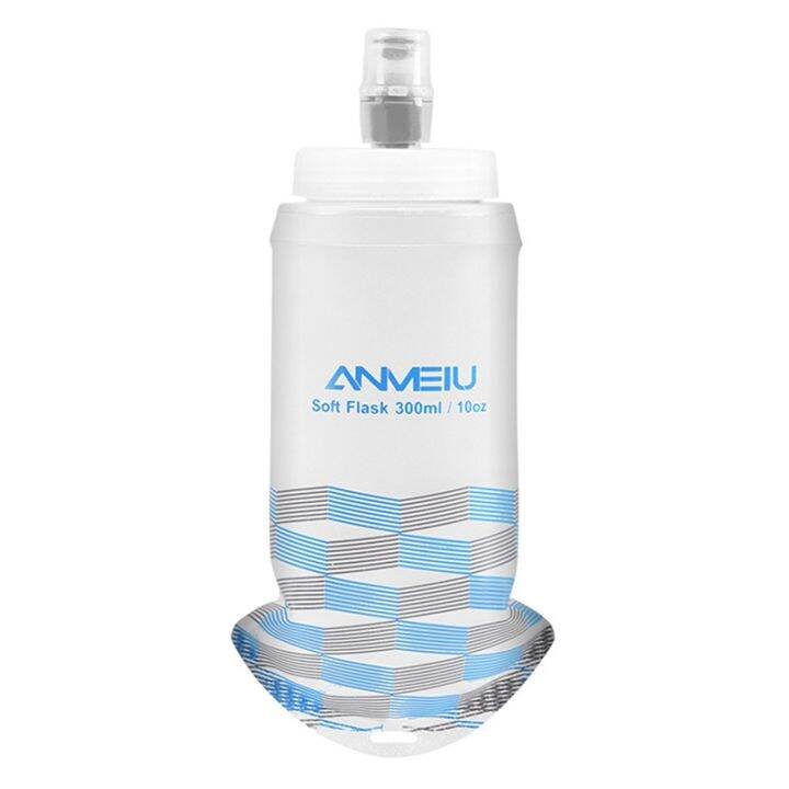 ANMEILU Folding Water Soft Flask TPU Water Bottle for Running Marathon ...