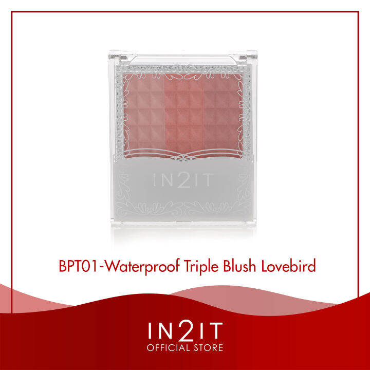 IN2IT Waterproof Triple Blush Face Make Up 01-BPT | Lazada PH