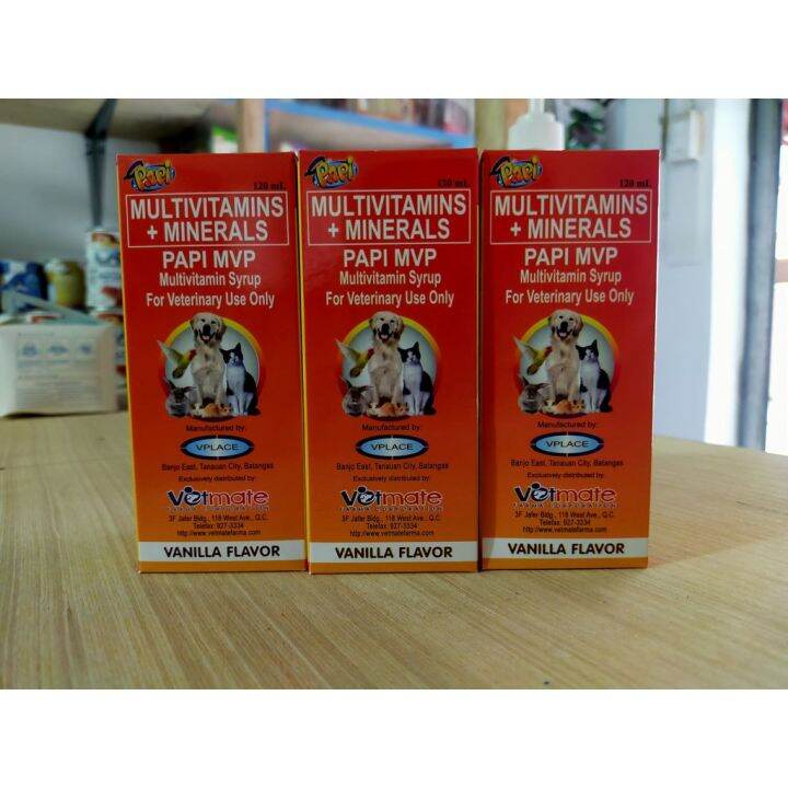 Papi MVP 120ml (MULTIVITAMINS & MINERALS)MPL | Lazada PH