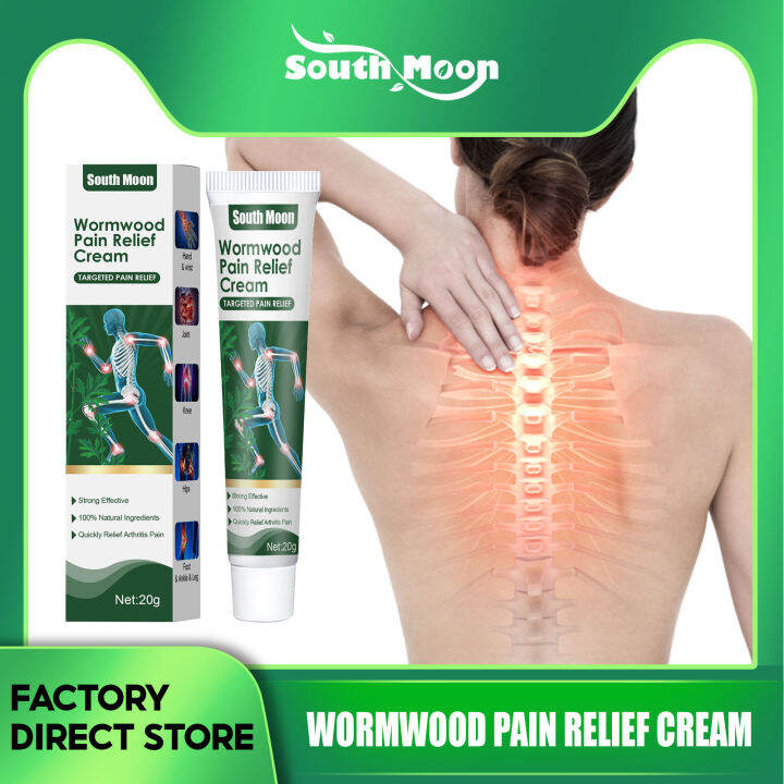 South Moon Wormwood Pains Relief Cream Muscle Joint Sprain Essential ...