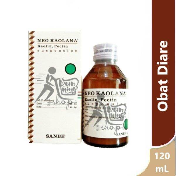 Neo Kaolana Sirup 120 mL - obat sirup diare disentri | Lazada Indonesia