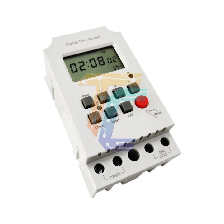 Digital Timer 25a 220v with seconds lr316s CHEN LR316S LCD weekly ...