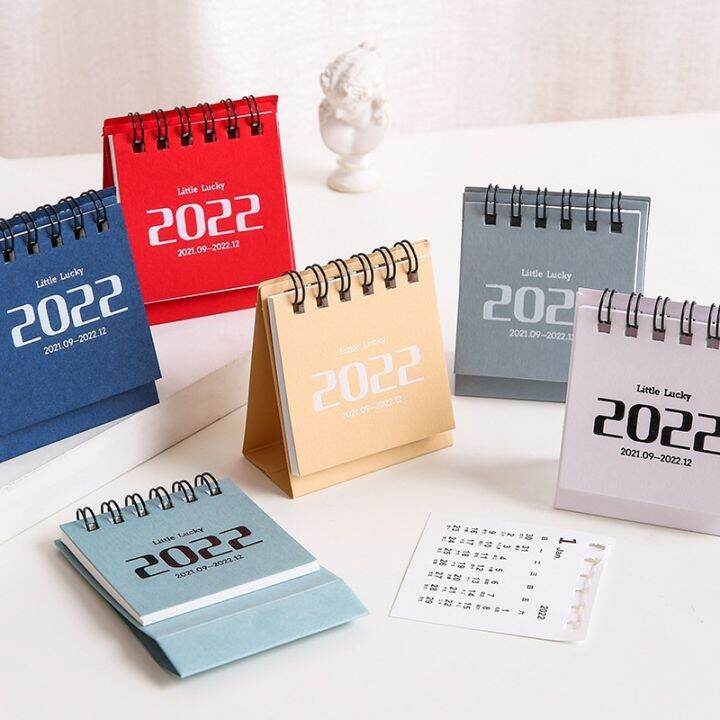 【CW】 Calendar Book 2022 Desktop Decoration Plan Desk Office Supplies ...