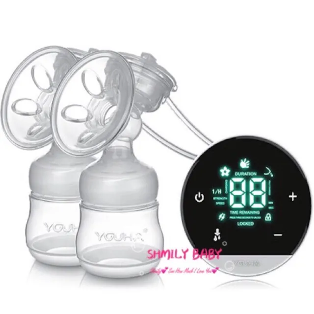 YOUHA ECLIPSE DOUBLE BREAST PUMP Pump susu Ibu brand Youha Breastpump ...