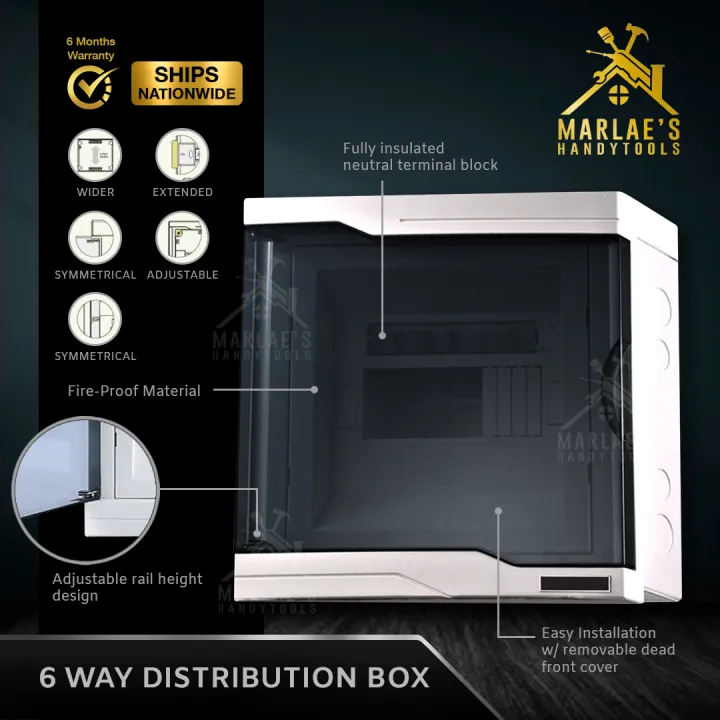 6 Way Distribution Box | Lazada PH
