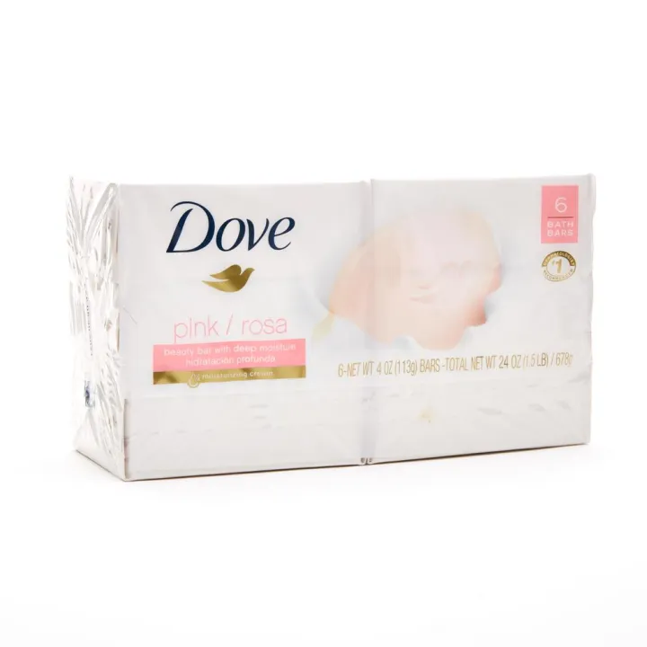 Dove Pink Rosa Beauty Bar Soap 6 X 113g Lazada Ph