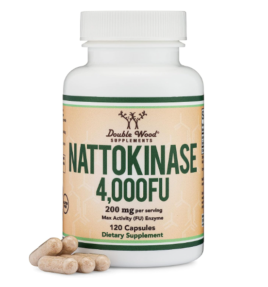4,000 FU Nattokinase Supplement from Japanese Natto Fermented Soybeans ...