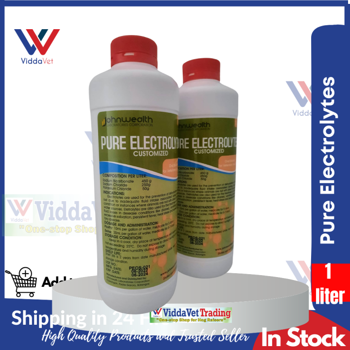 PURE ELECTROLYTES Oral Solution 1 Liter | Lazada PH