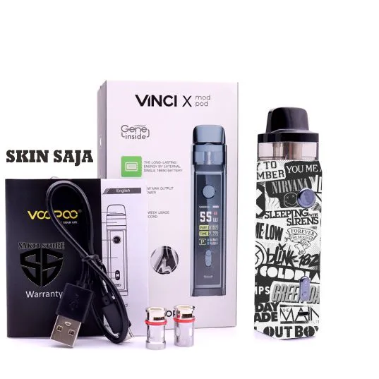 SKIN CUSTOM PODS VINCI X BISA BAYAR DI TEMPAT | Lazada Indonesia