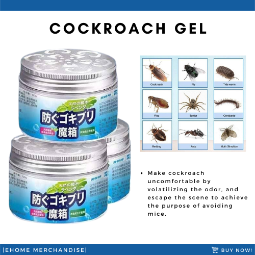 Original 120g Cockroach Killer Cockroach Bait Cockroach Trap Cockroach Eliminator Gel Cockroach