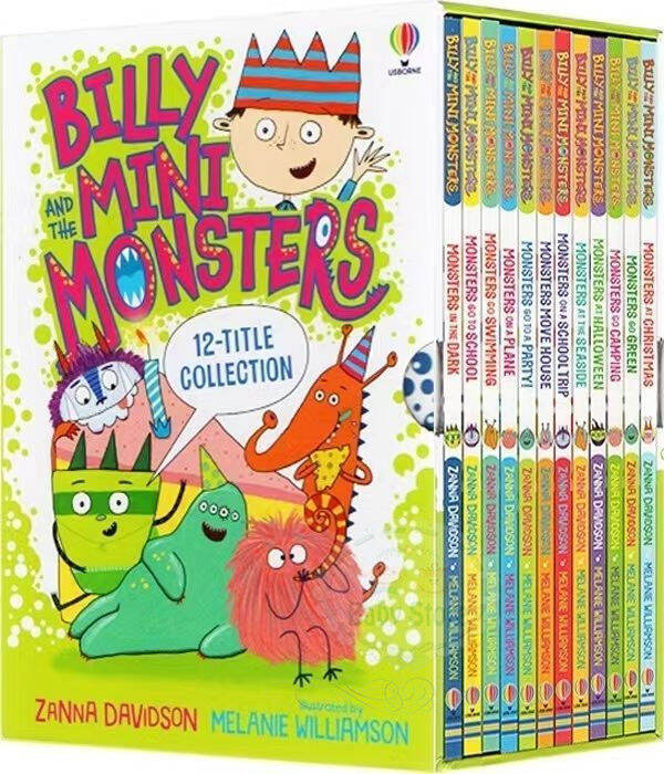 Usborne Billy and the Mini Monsters 12 books Set - Children Story Books ...