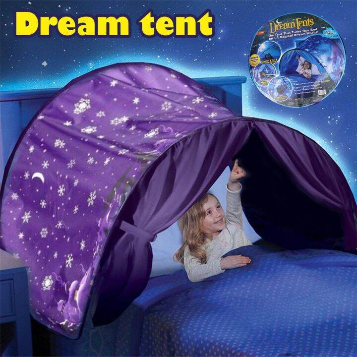 🔥⚡สินค้าแนะนำ🔥⚡เต๊นท์เด็กเสริมสร้างจินตนาการ (Dream Tents) สีม่วง ...
