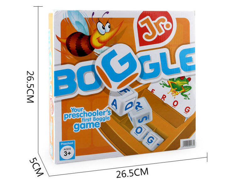 Junior BOGGLE Preschooler First Boggle Game Educational Learning Toy ...