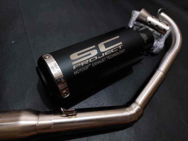 SC Project for Nmax V2 or Aerox V1/V2 with silencer included | Lazada PH