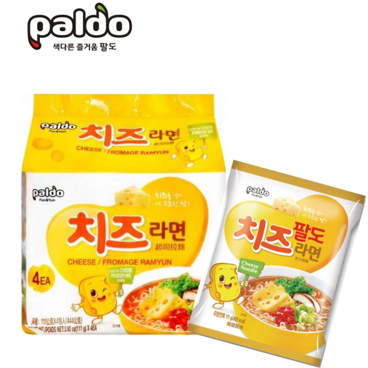 Paldo Cheese Ramyun Family Pack (4 x 111g) 444g | Lazada PH