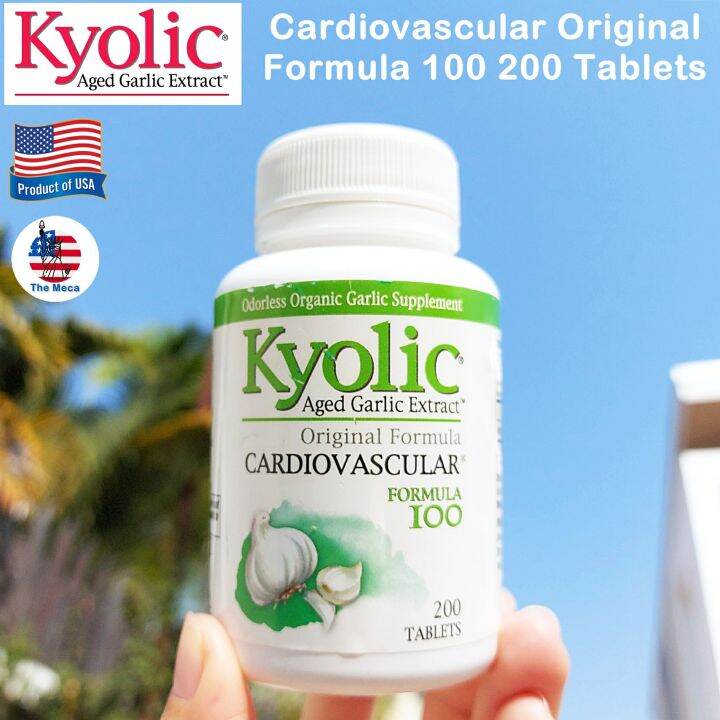 Kyolic® Cardiovascular Original Formula 100, 200 Tablets สารสกัดจาก ...