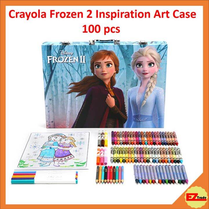 Crayola Disney Frozen 2 Inspiration Art Case 100 pcs | Crayons, Markers ...