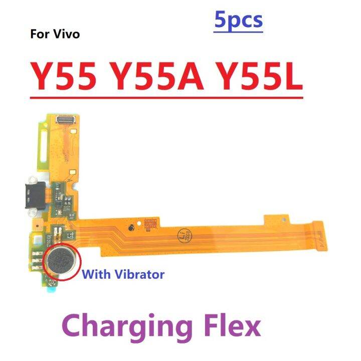 สำหรับ Vivo Y55 Y55A ชาร์จพอร์ตอะไหล่สายเคเบิลอ่อนแท่นชาร์จยูเอสบีสาย ...