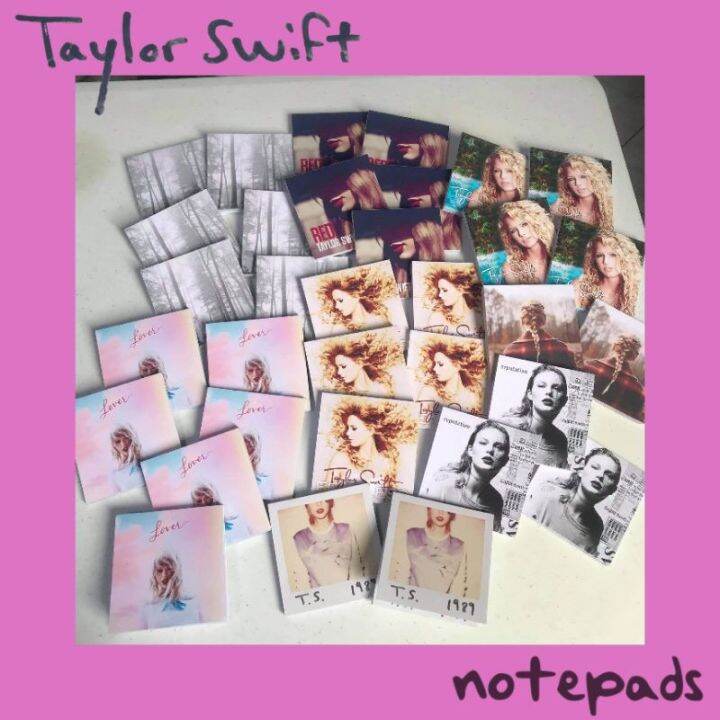 Taylor Swift Album (Stolen Versions) Fanmade Notepads | Lazada PH