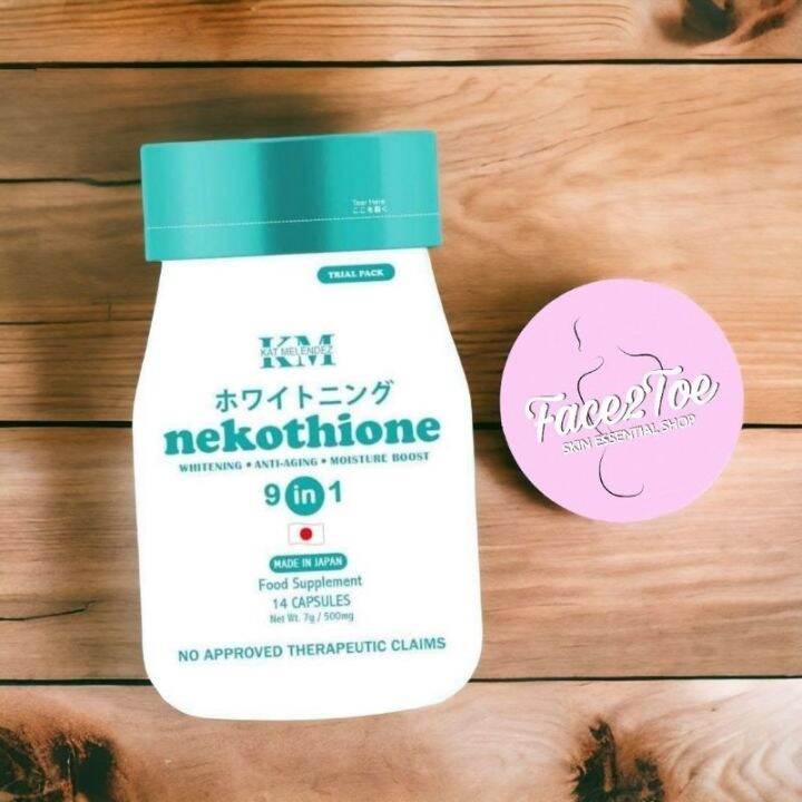 NEKOTHIONE SACHETS 14CAPS TRIAL PACK | Lazada PH