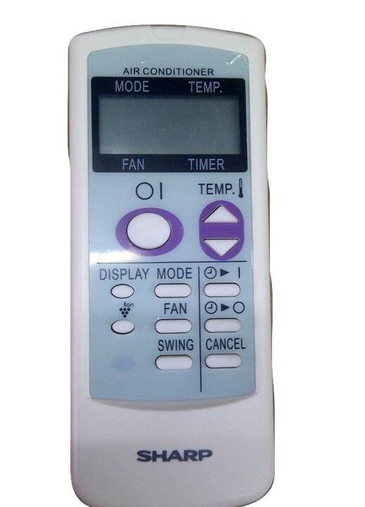 Sharp Remot Control AC Original - Putih Free Batterai dan Packing ...