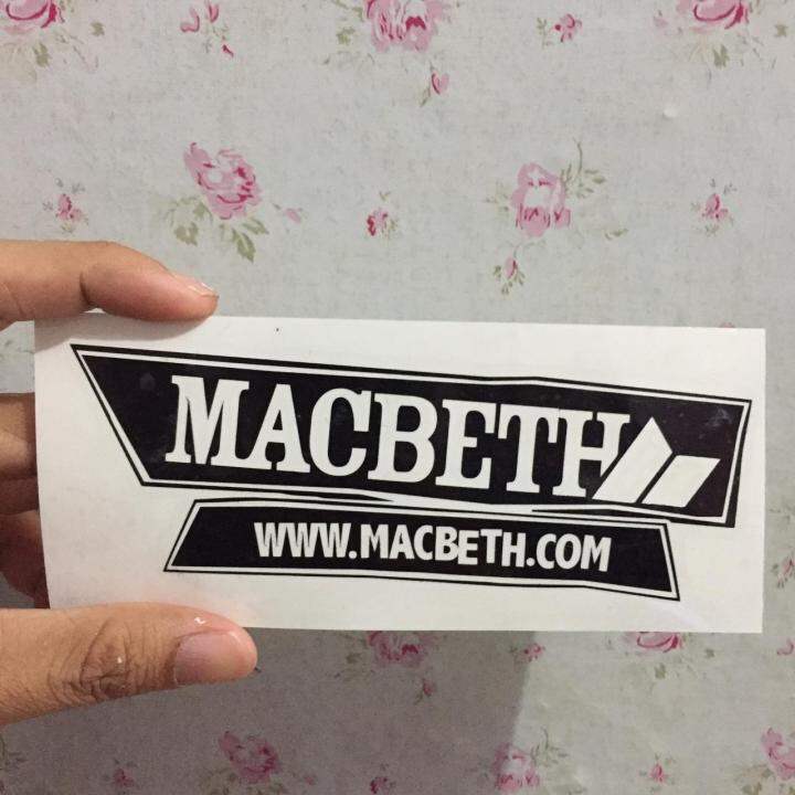 STICKER CUTTING MACBETH FLAG | Lazada Indonesia