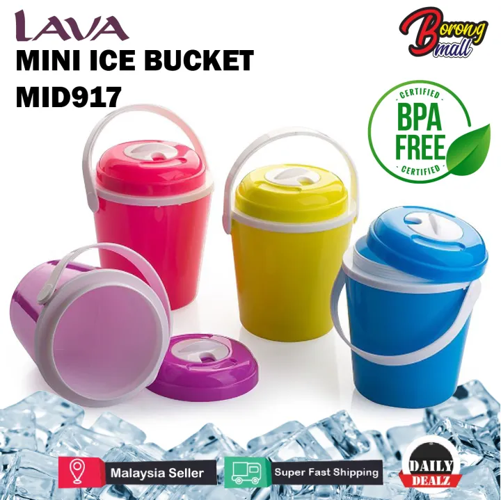 LAVA Mini Ice Bucket MID917 Keep Hot & Cold Lasting BPA Free | Lazada