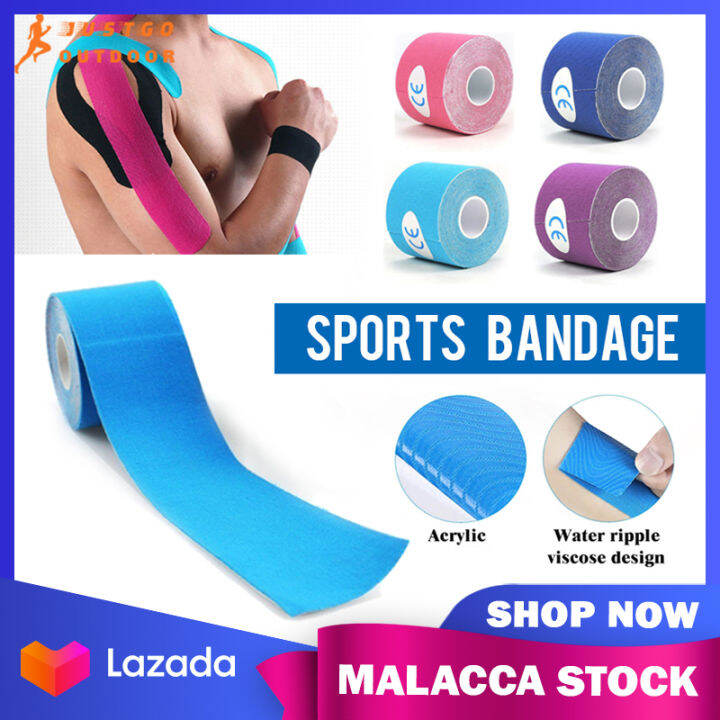 Kinesiology Tape 5cm x 5 meter Muscle Injury Therapy Pain Relief Muscle ...