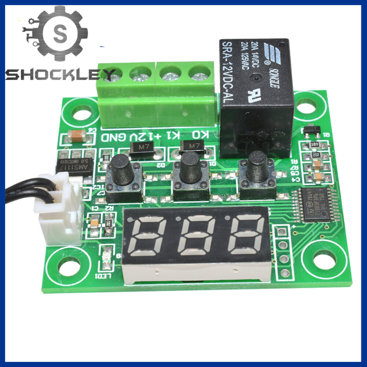 Shockley W1209 LED Digital Thermostat Temperature Control Thermo ... Shockley W1209 LED Digital Thermostat Temperature Control Thermo ...