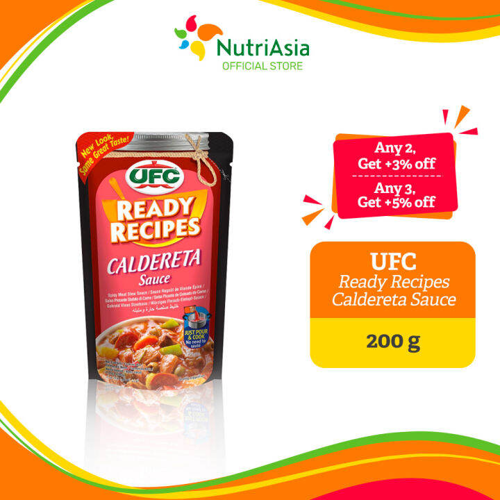 UFC Ready Recipes Caldereta Sauce 200g | Lazada PH