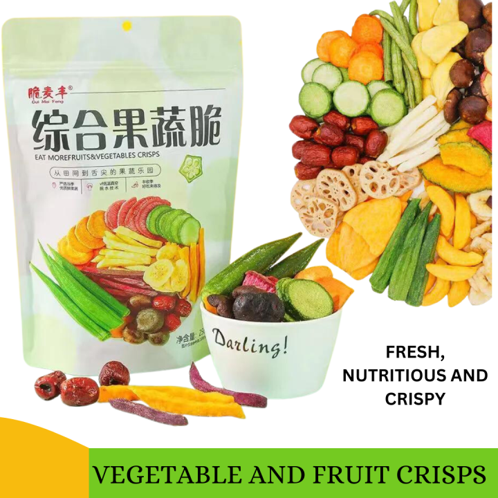 TASTY AND NUTRITIOUS Dried Fruits And Vegetables Snacks Healthy ...