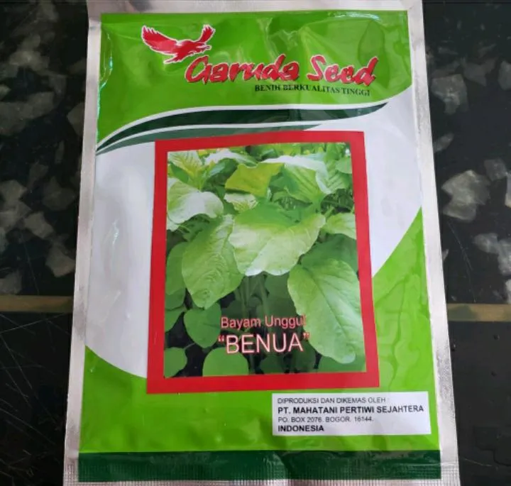 Benih/Bibit Bayam Unggul "BENUA" 50gr Garuda Seed | Lazada Indonesia