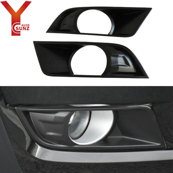 Fog Lights Cover For Ford Ranger Matte Black 2016 2017 2018 T7 Wildtrak ...