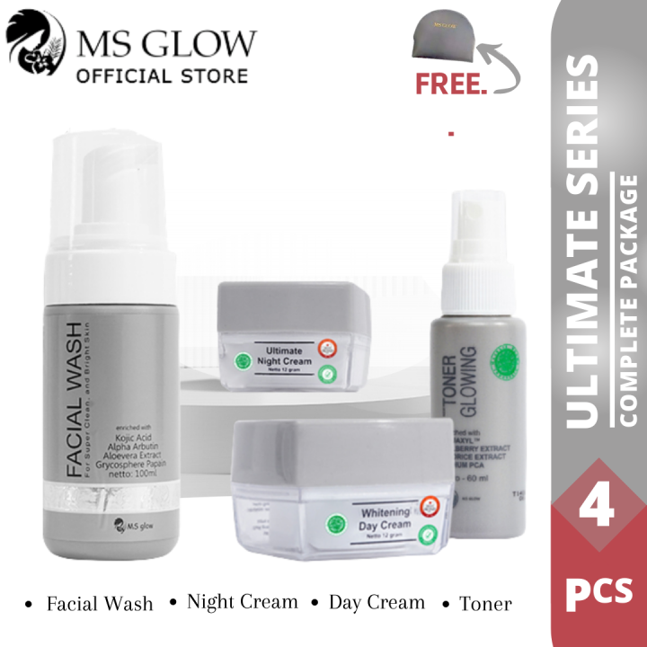 MS Glow Ultimate Series ORIGINAL MSGlow Official - Paket Wajah MS Glow ...