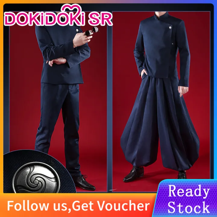 Dokidoki Anime Cosplay Jujutsu Kaisen Cosplay Gojo Satoru Costume ...